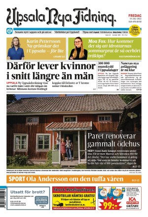 Upsala Nya Tidning 2022-07-15