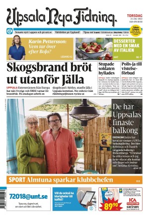 Upsala Nya Tidning 2022-07-21